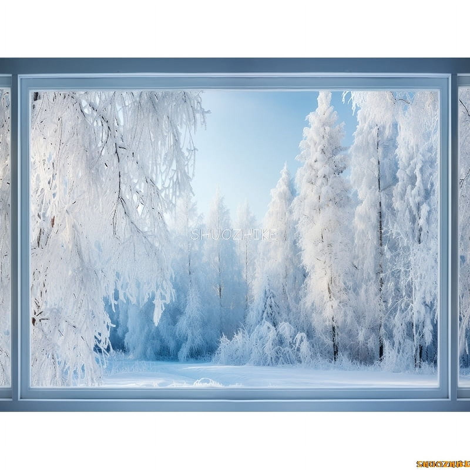 Winter Christmas Eve Festival ration Living Room Photography Backdrops ...