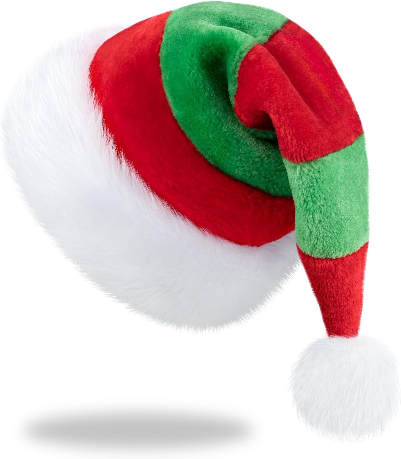 Winter Christmas Hat, Santa Hat, Xmas Holiday Hat for Adults, Men Women ...