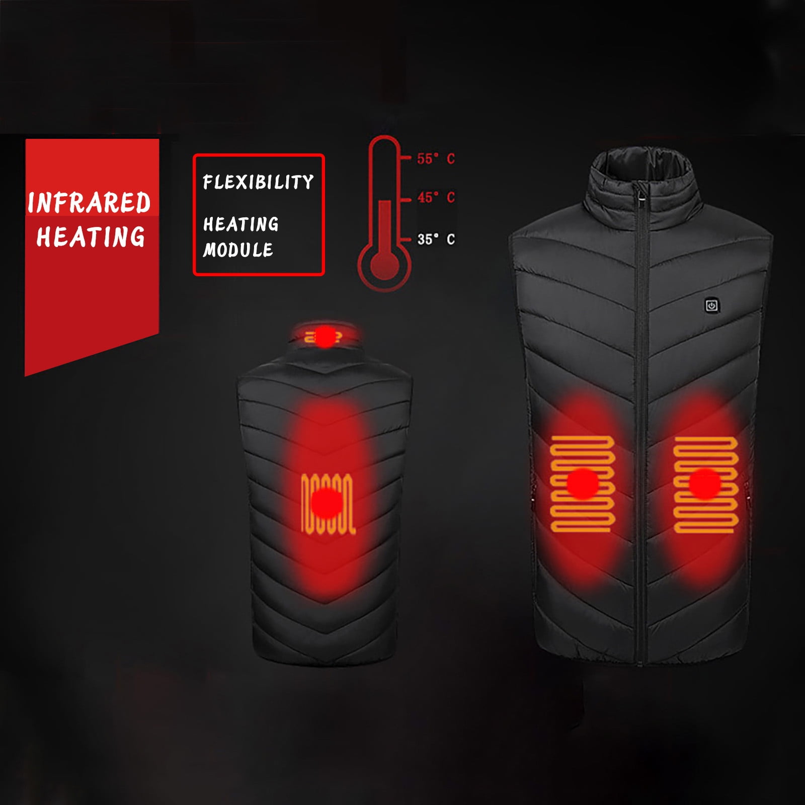 Winter Clearance!Brilliant Mens Heated Jackets Clearance Outdoor ...