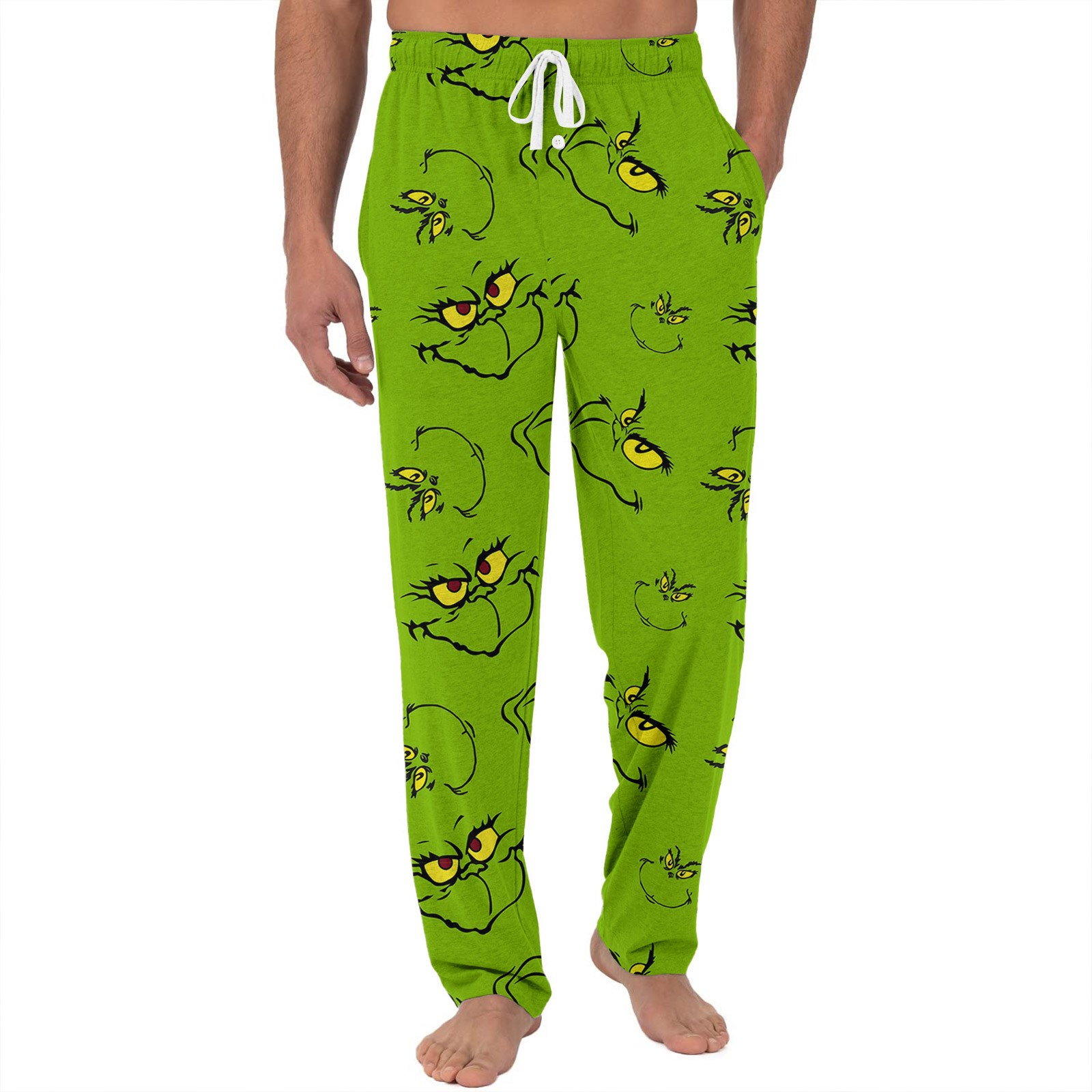 Winter Clearance Grinch Pajama Pants Christmas decorations Holiday ...