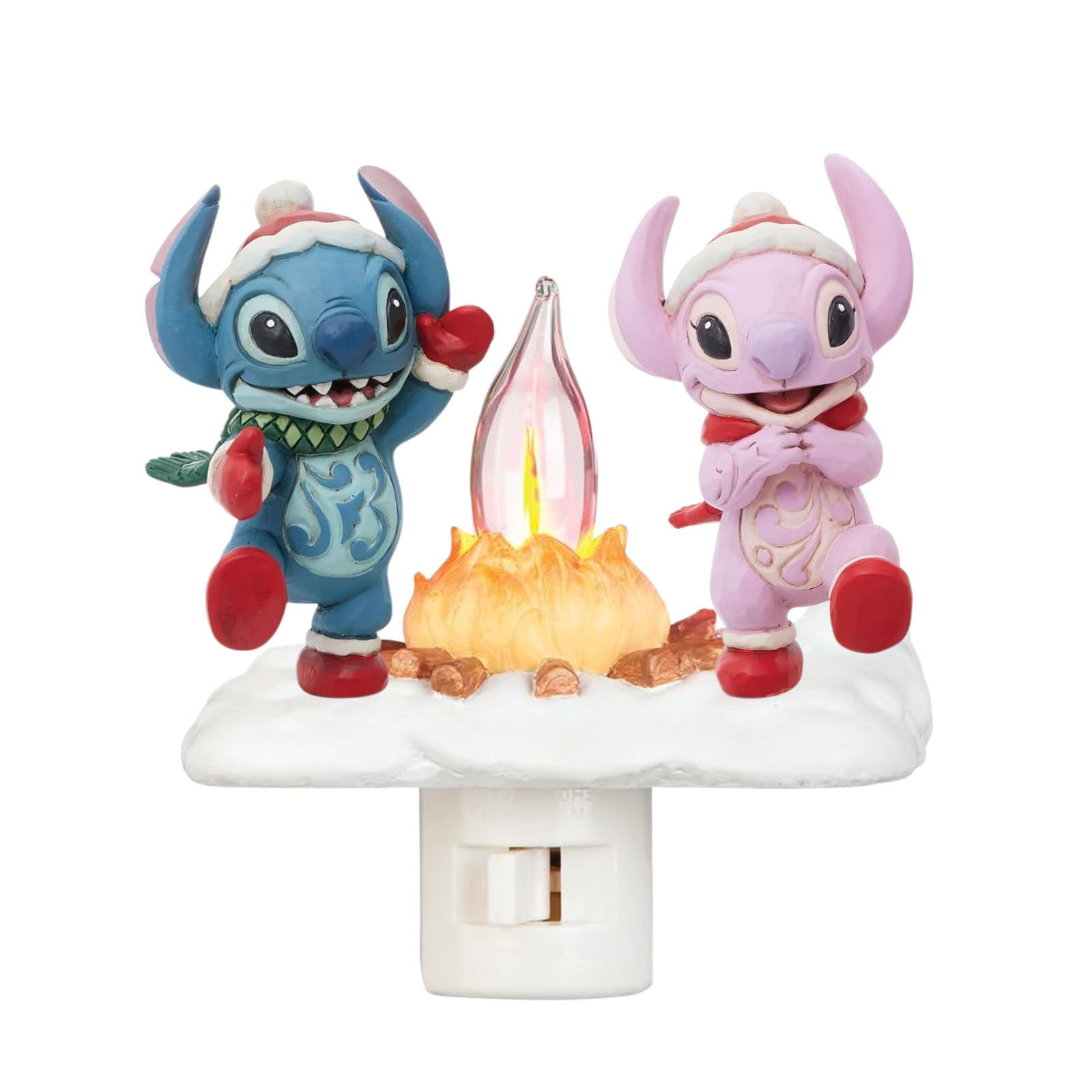 Winter Clearance Lilo Stitch Festive Christmas and Max Night Light ...