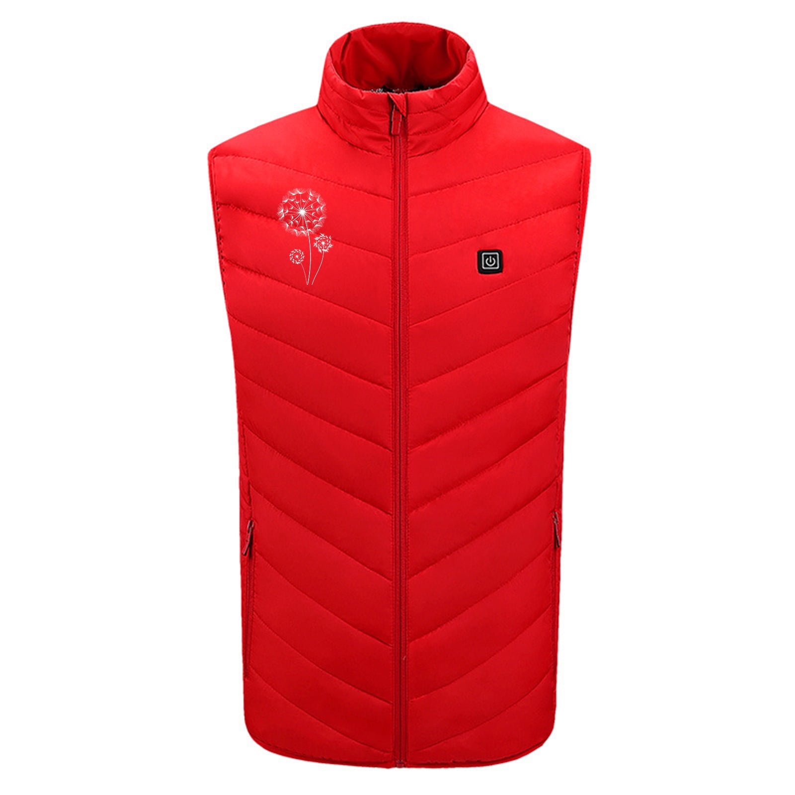 pstuiky Heated Vest, Unisex General Winter Vest Four Zone USB ...