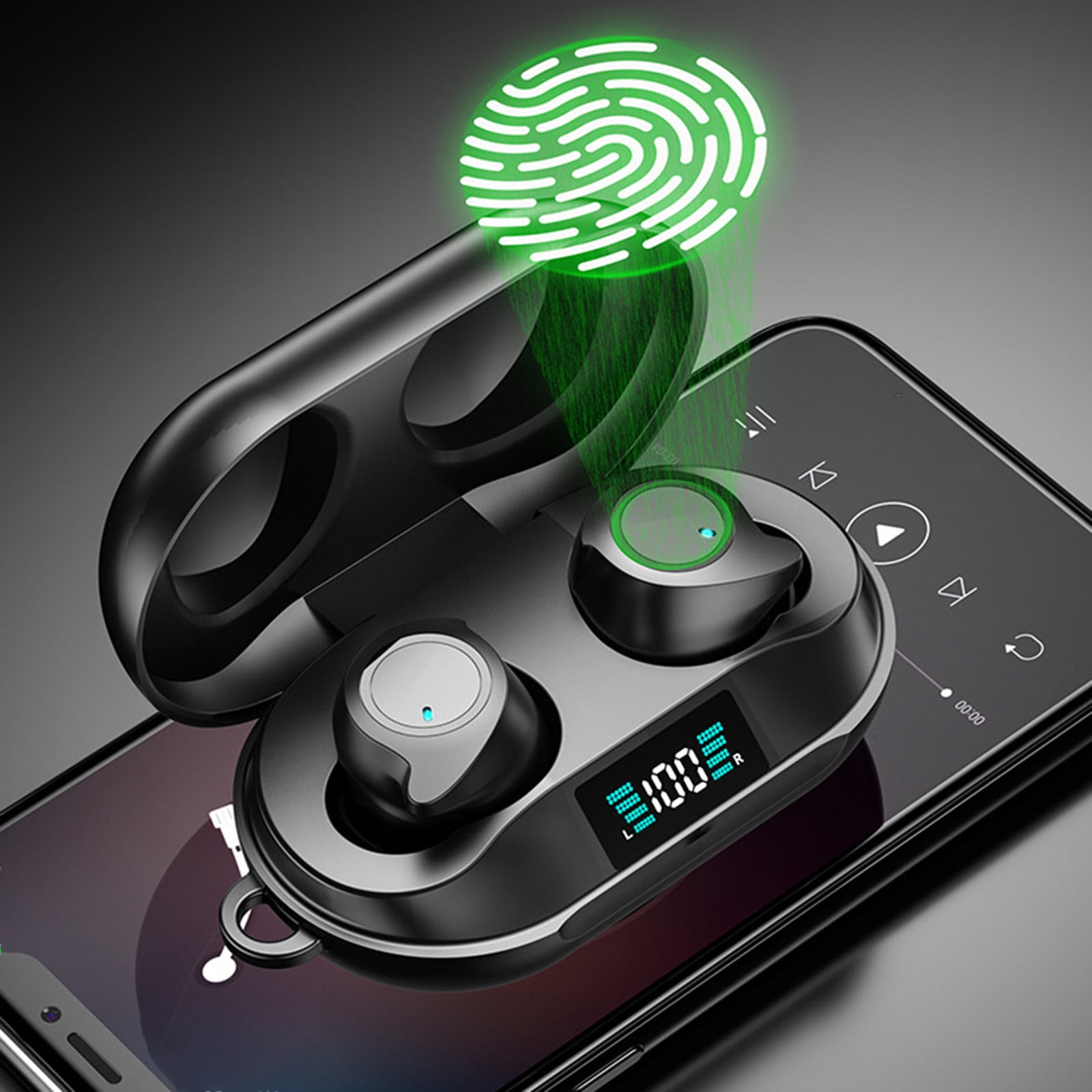 Winter karymi Wireless Earbuds Wireless Bluetooth Headphones 5.5 ...