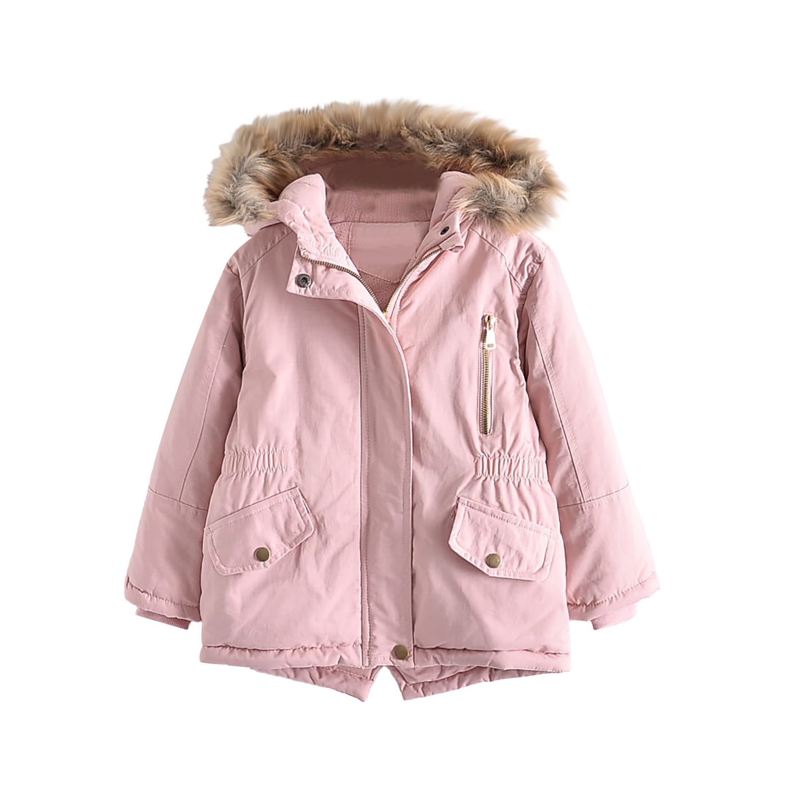 Winter Clothes for Girls 3-14 Years Sherpa Fleece Lined Heavyweight ...