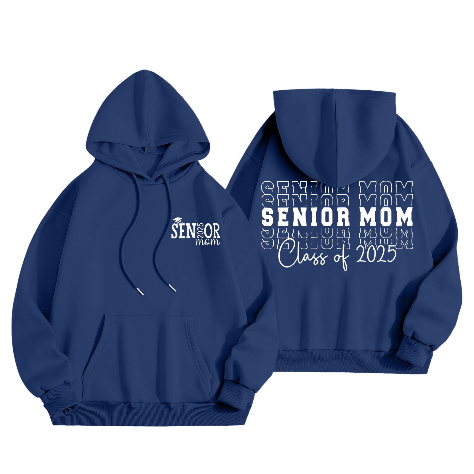 Winter Clothing for Women Ladies Senior Mom 2025 Shirt 2025 Graduating ...