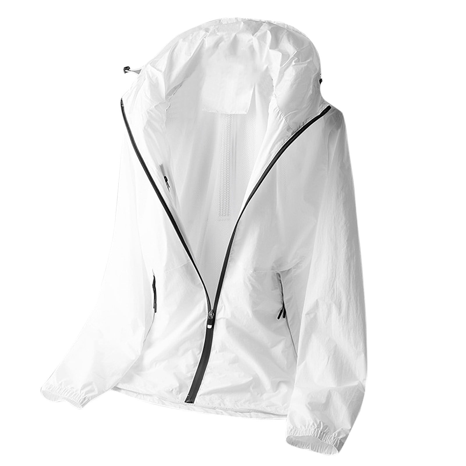 Winter Coat for Men Mens Hooded Outdoor Jacket Inflatables Hidden ...