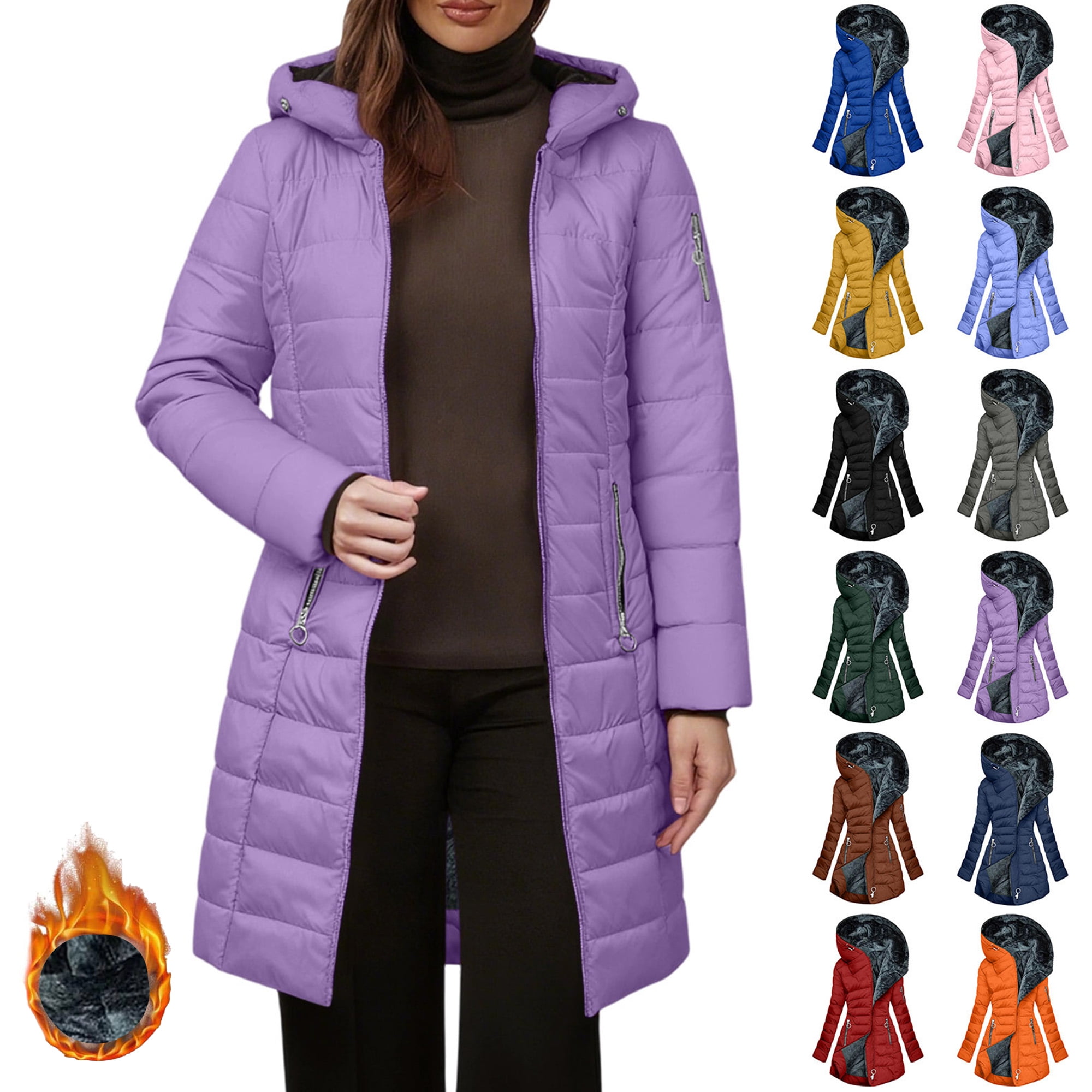 Winter Coats for Women Puffer Jacket Womens Women FALL And Winter ...