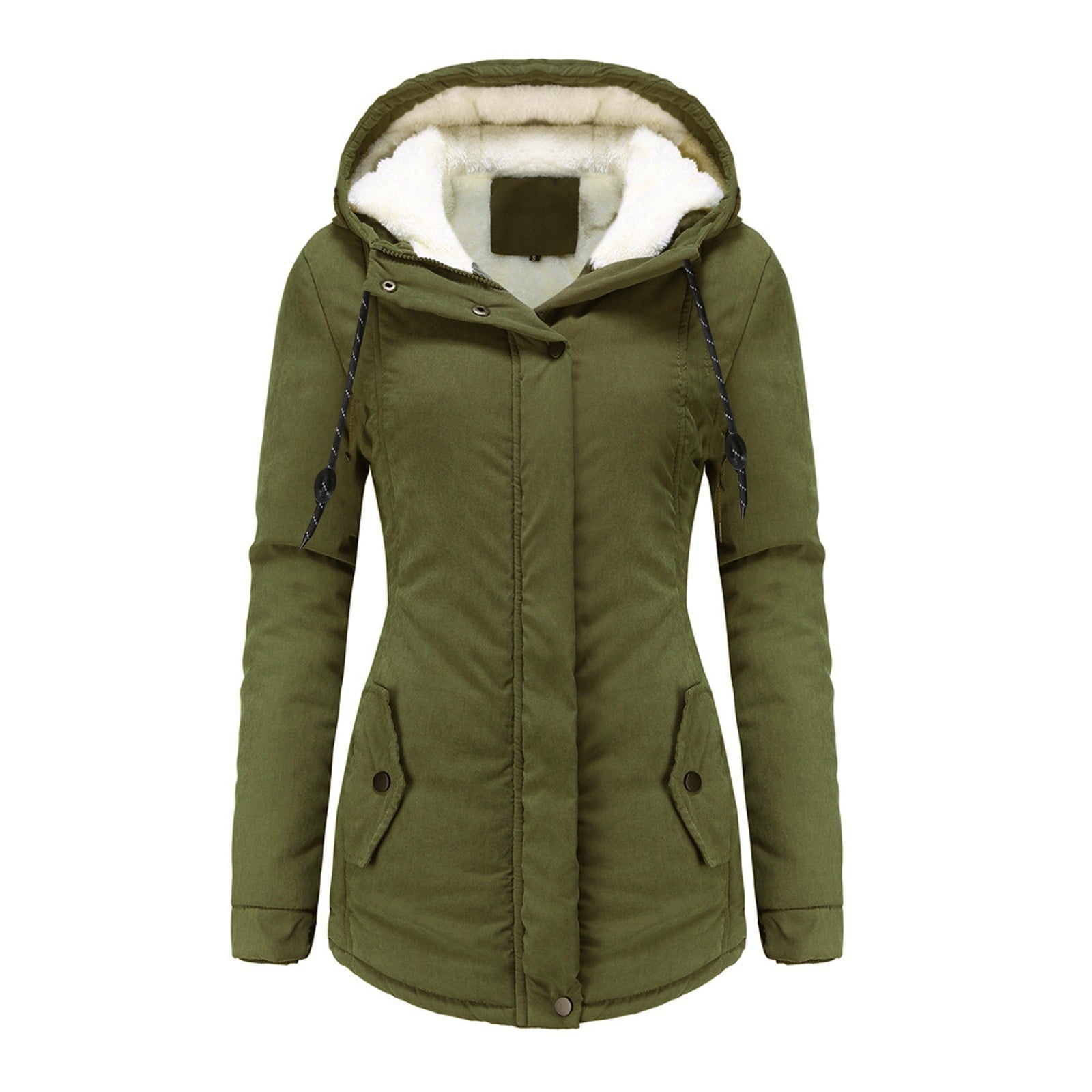 Winter Coats for Women,Women's Winter Warm Puffer Jackets Lined Thick ...