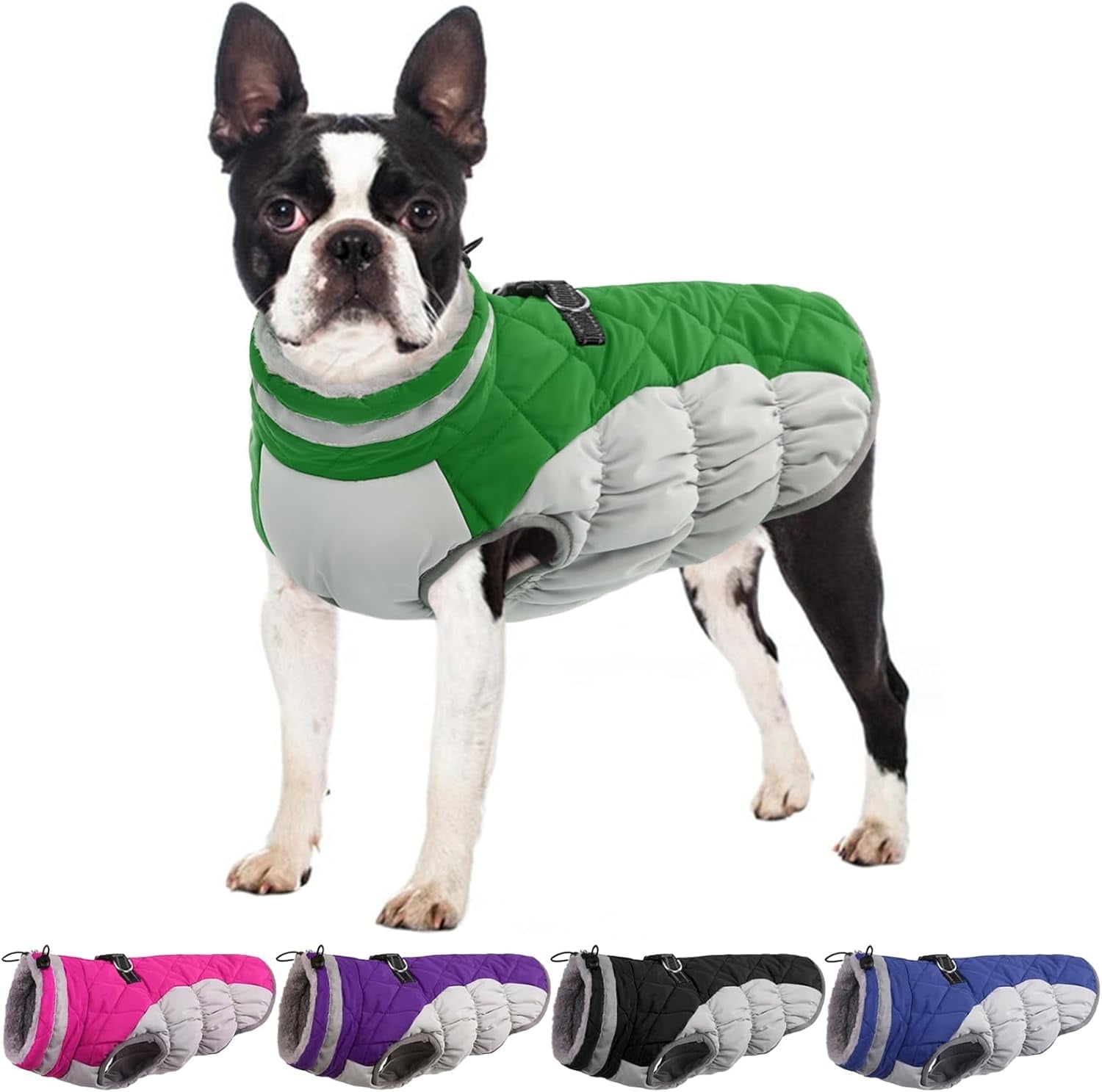 Winter Dog Coat,Large Dog Jacket,Waterproof Dog Jacket with Back Zipper ...
