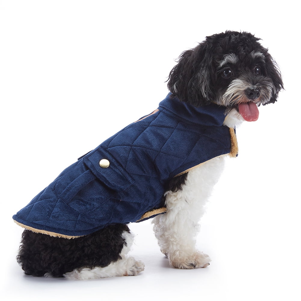 Winter Dog Coats, Fleece Dog Apparel for Cold Weather, Windproof Warm ...