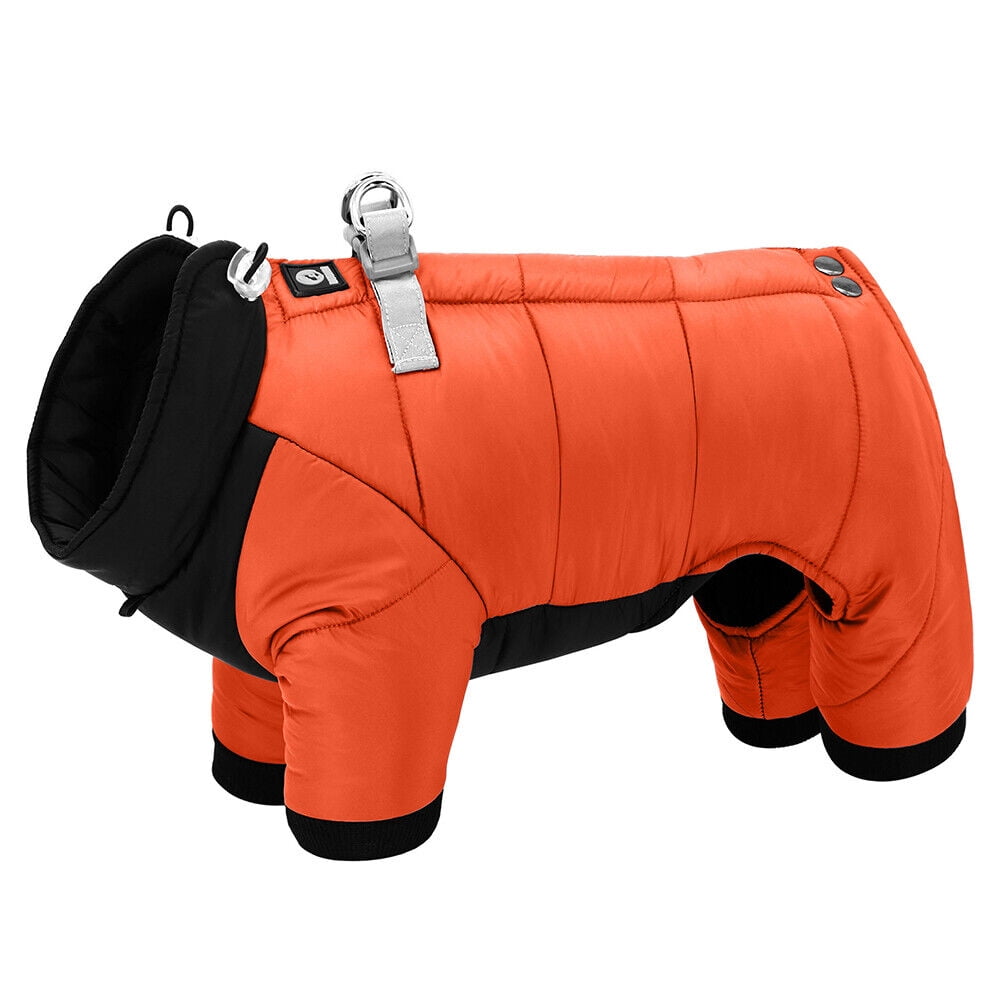 Winter Dog Jacket Coat Waterproof Warm Puppy Hooded Clothes Pet ...