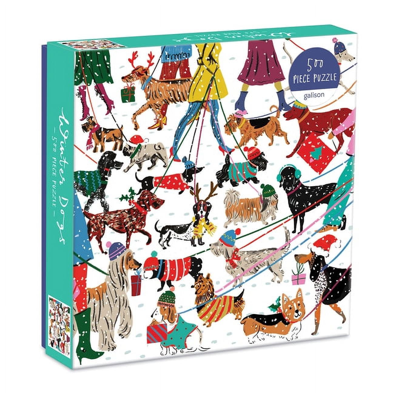 Winter Dogs 500 Piece Puzzle - Walmart.com
