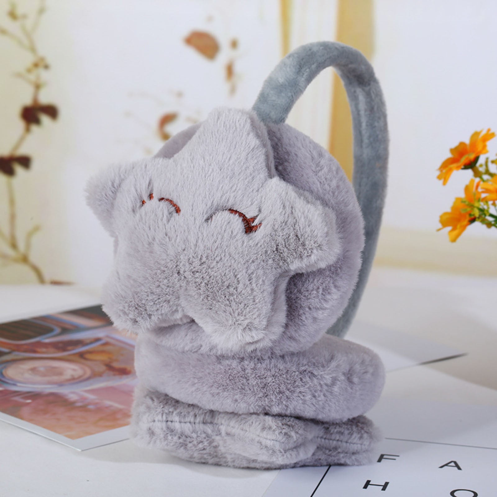 Winter Earmuffs Baby Warm Ear Muff Girls Cute Furry Ear Warmers Boys ...