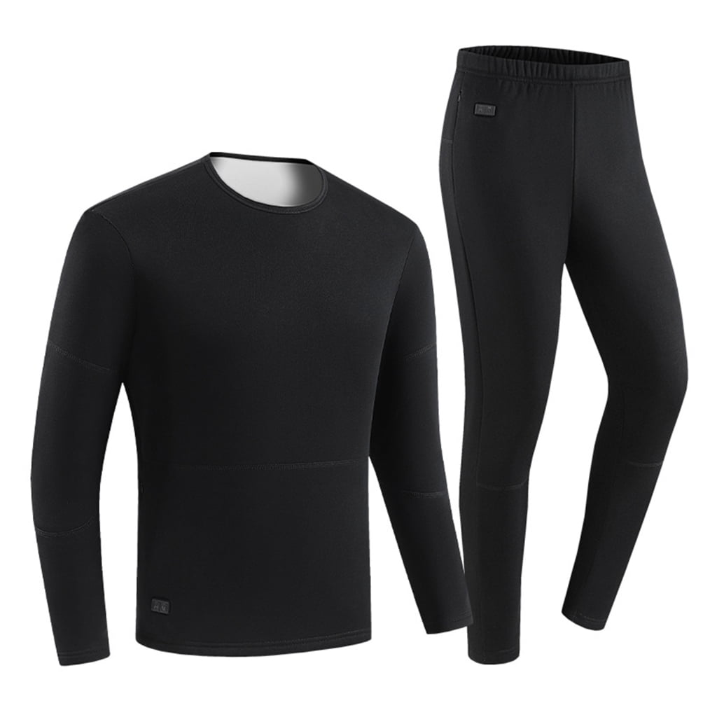 Winter Electric Heated Underwear Set Motorcycle Clothing Women Fleece ...