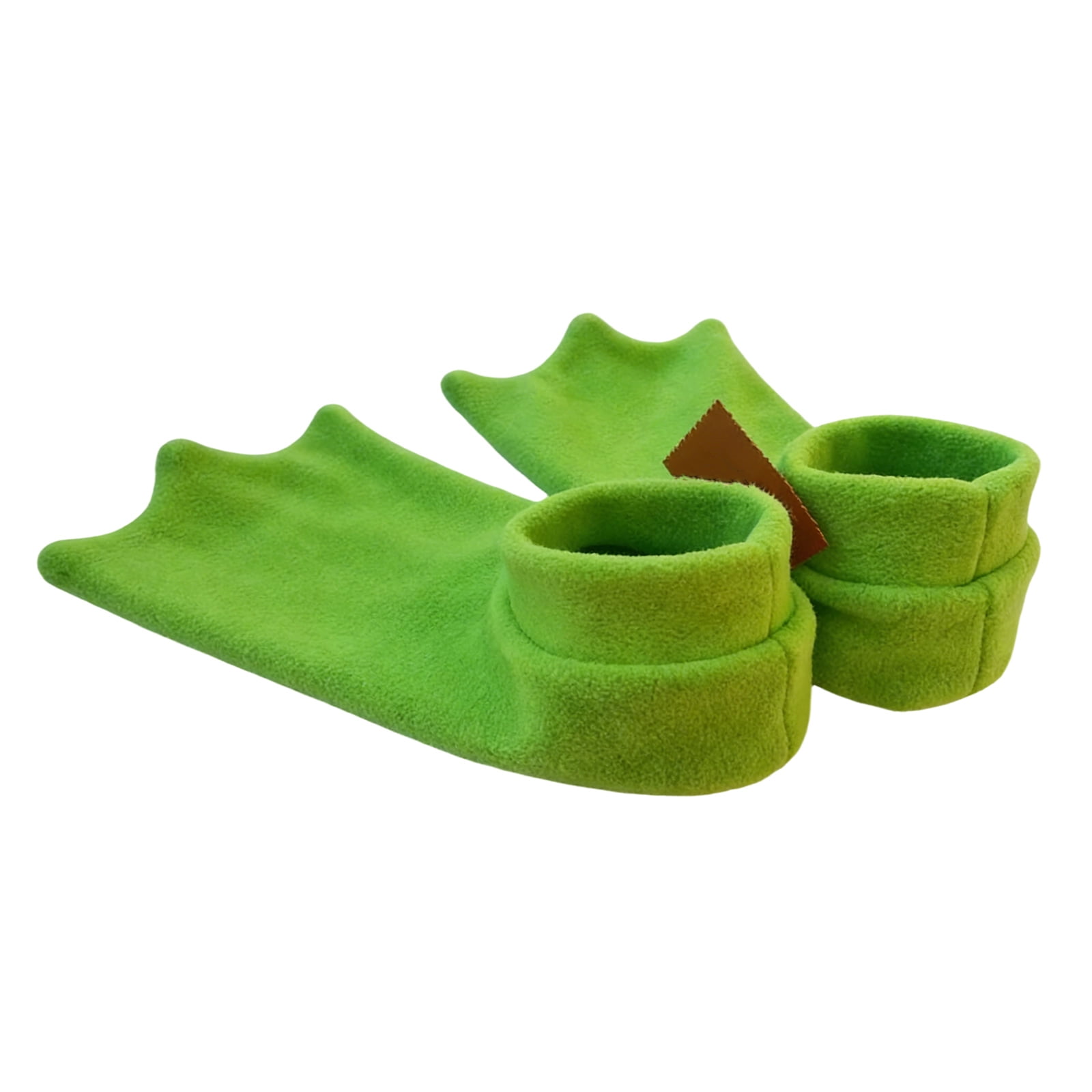 Winter Feet Slippers Green Frogs Feet Slippers Socks Cartoon Frogs ...