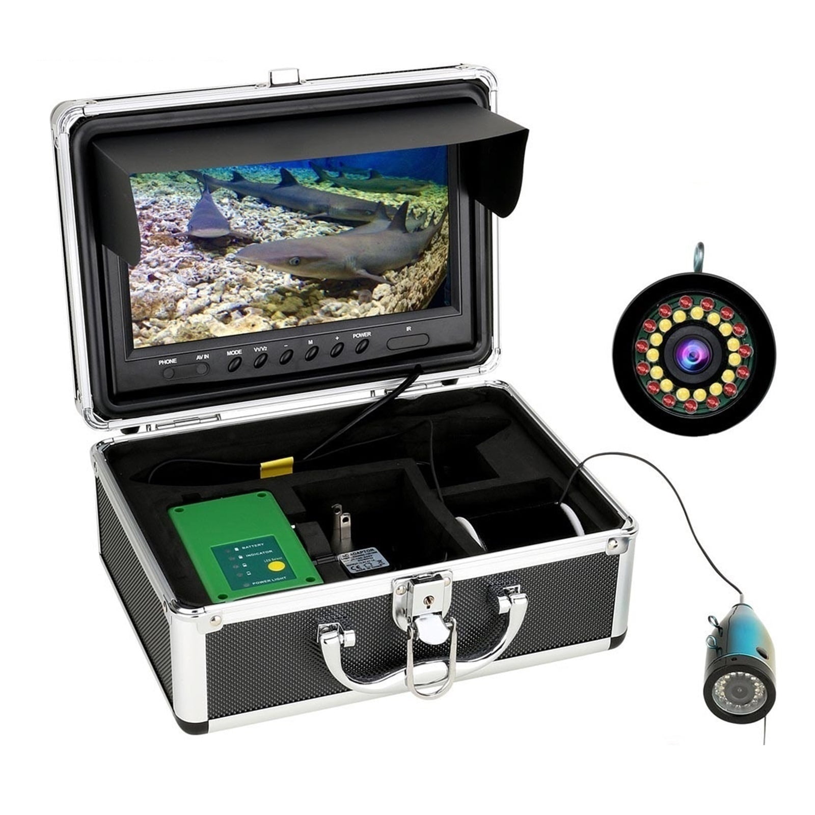 Winter Fish Finder Underwater Fishing Camera 9inch HD 1080P IP68 ...