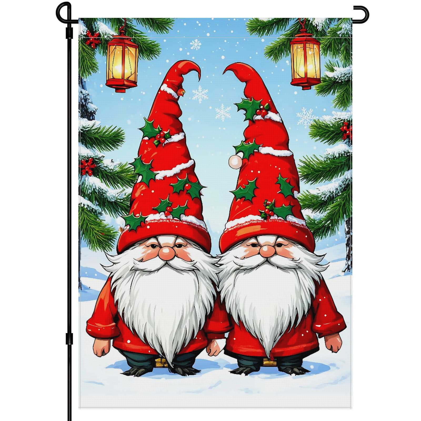 Winter Flags Decoration for Yard Farmhouse Lawn Porch Outdoor ...