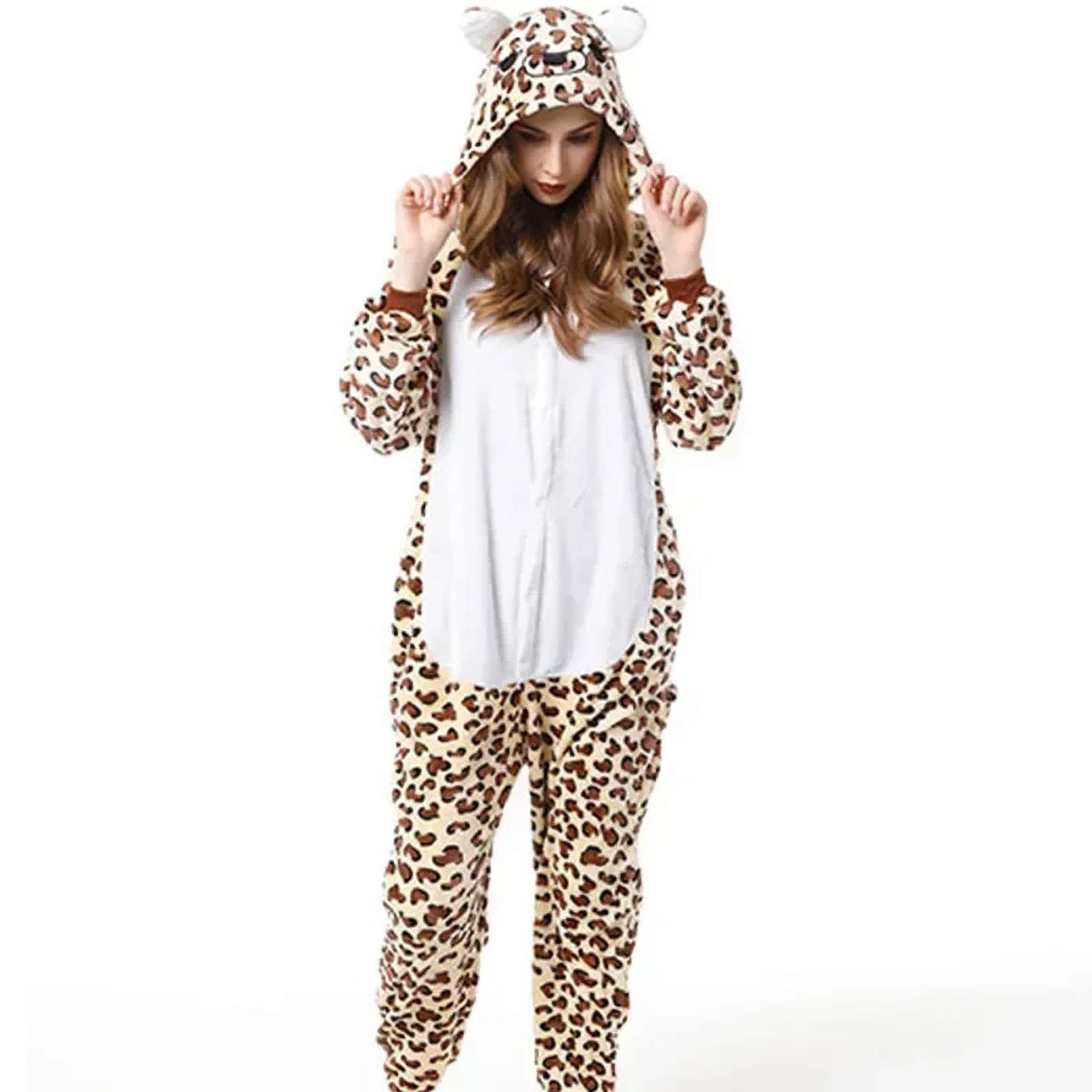 Winter Flannel Soft Warm Panda Kigurumi Pajamas Hooded Animal Cartoon ...