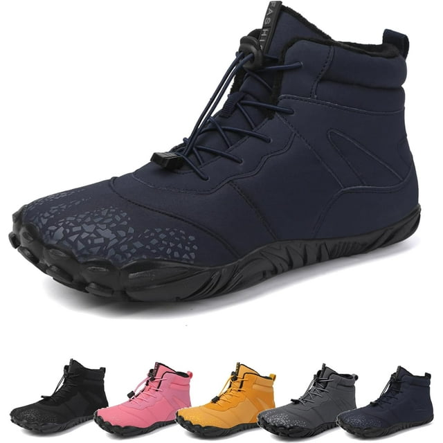 Winter Footwear Barefoot Womens 2024 Waterproof Autumn Wide Toe Box