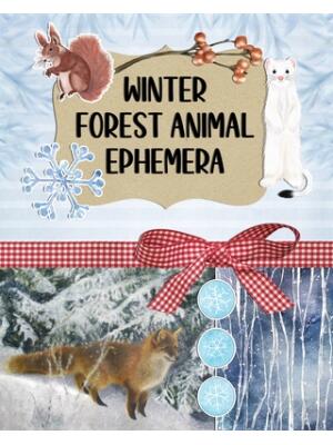 Winter Forest Animal Ephemera Collection : Over 200 Images for ...