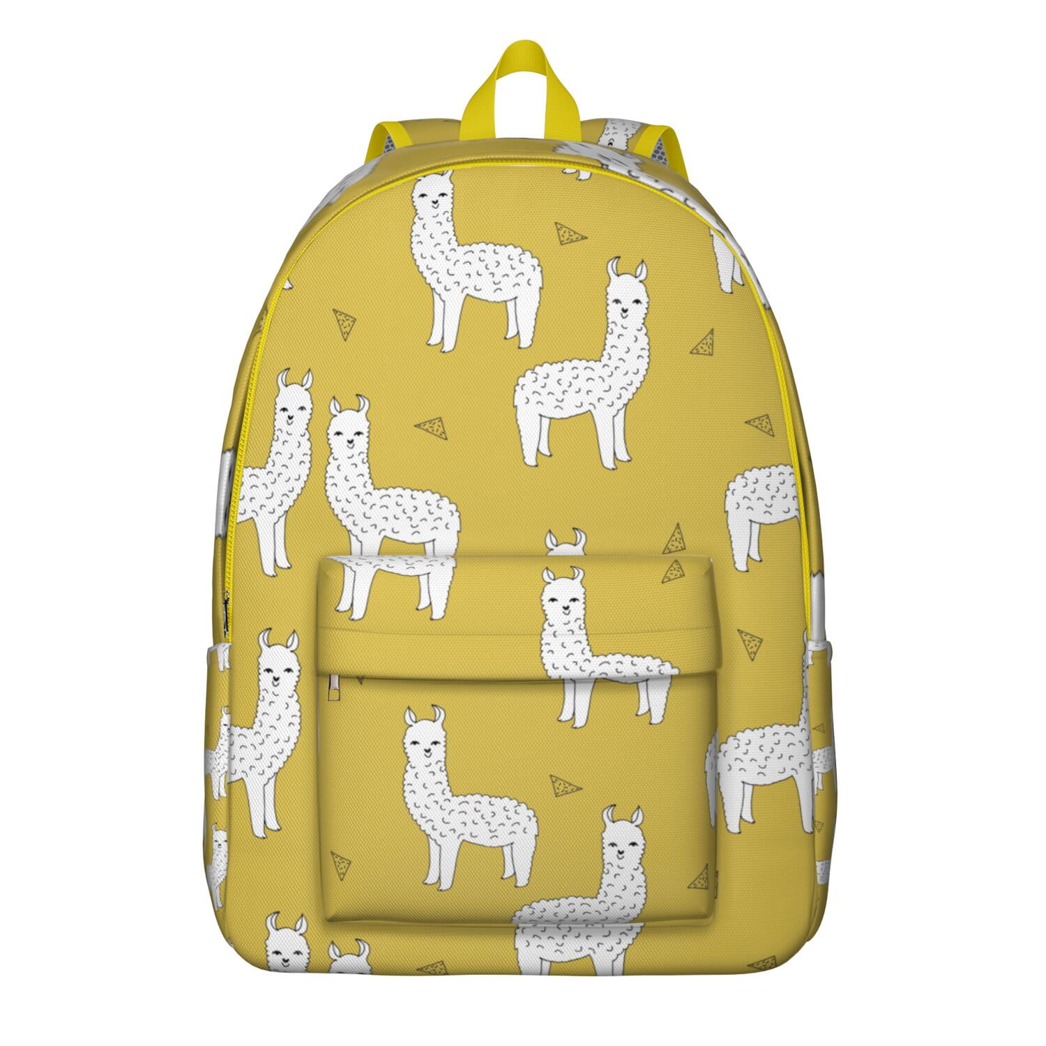 Winter Forest Bear Backpack with Cute Cartoon Print, Lightweight and ...