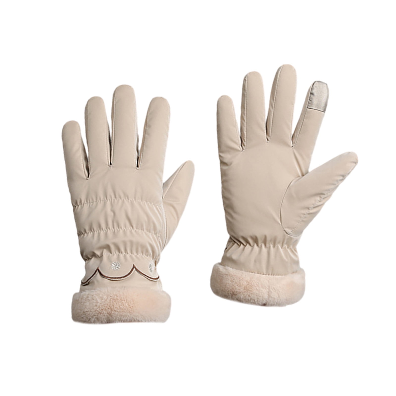 Winter Gloves Thermal Touchscreens Ski Gloves Windproof Warm Mittens ...