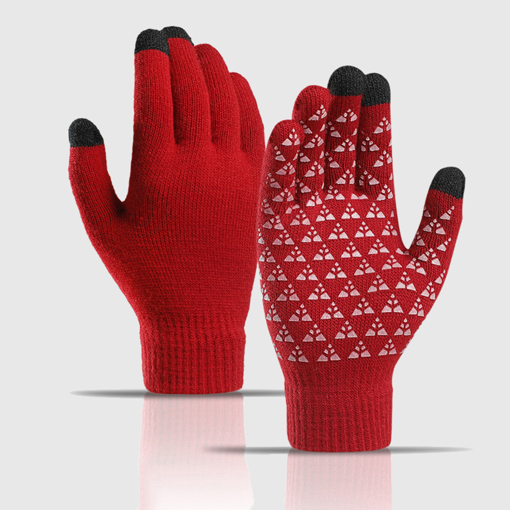 Winter Gloves Touchscreen for Men Women - Warm Knit Gloves - Walmart.com