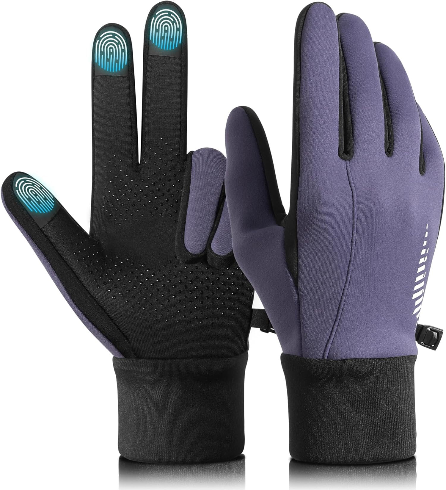 Winter Gloves Women Men for Cold Weather, Running Driving Cycling ...