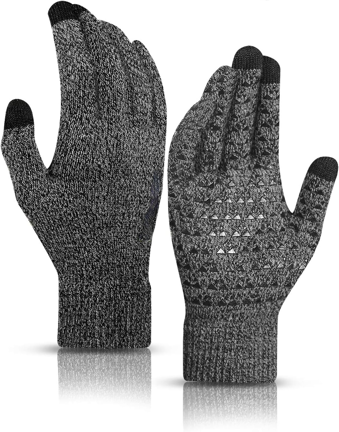 Alpine Swiss Womens Touch Screen Gloves Leather Phone Texting Glove ...