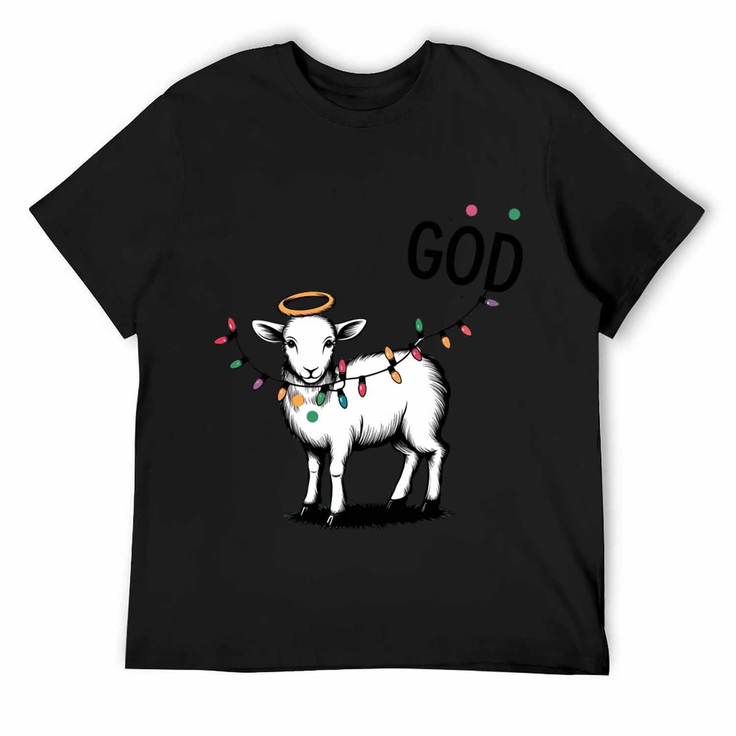 Winter Guard Lamb of God Gift Design Throwing Things Joke T-Shirt ...