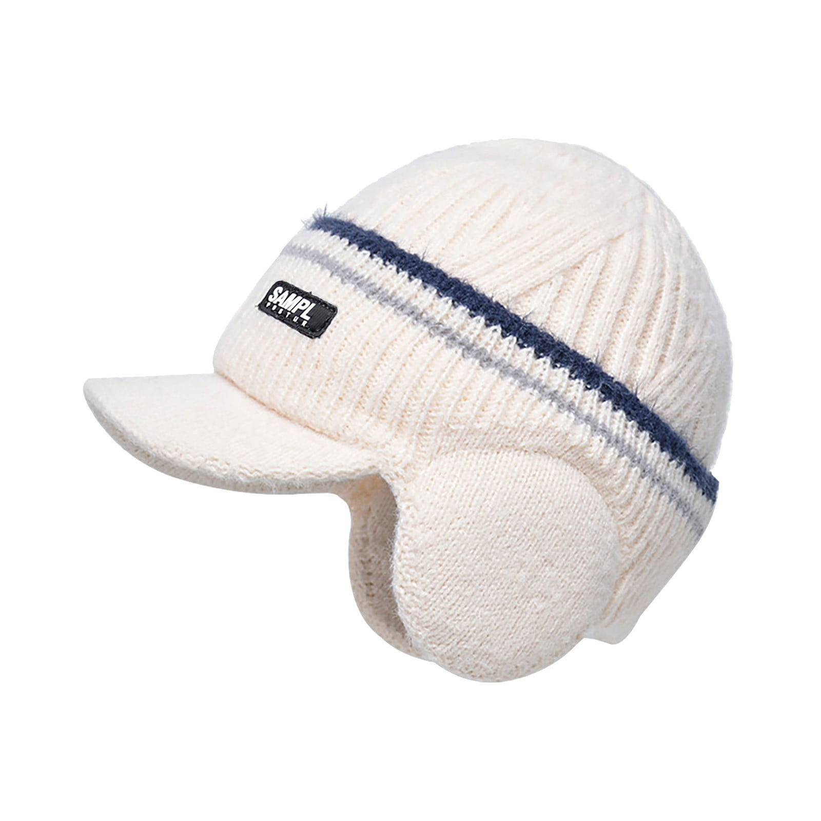 Winter Hats for Women Fleece Ear Baseball Pullover Hat Outdoor Cold ...