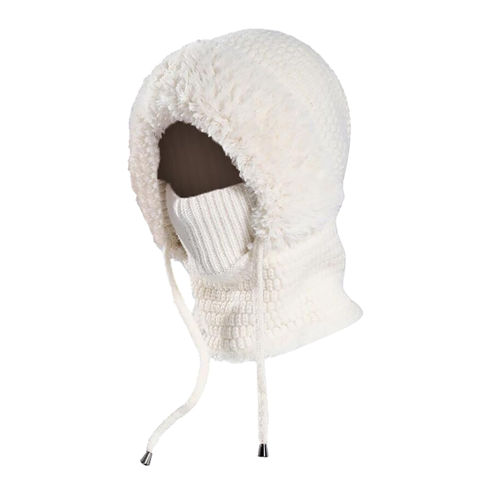 Winter Hats for Women Knitted Warm Cycling Ski Windproof Hood ...
