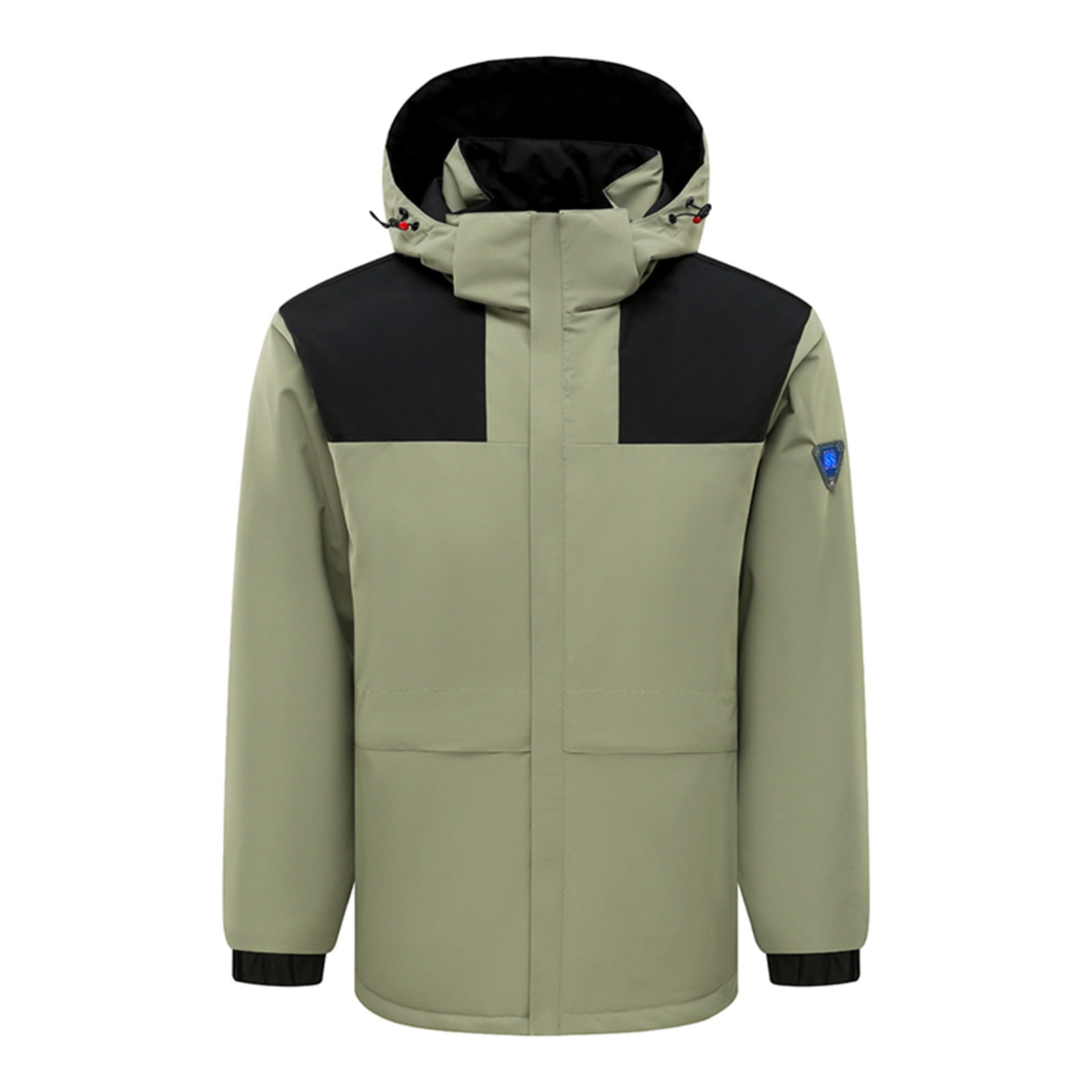 Winter Heated Jacket Hooded Windbreaker Outdoors Sport Raincoats ...