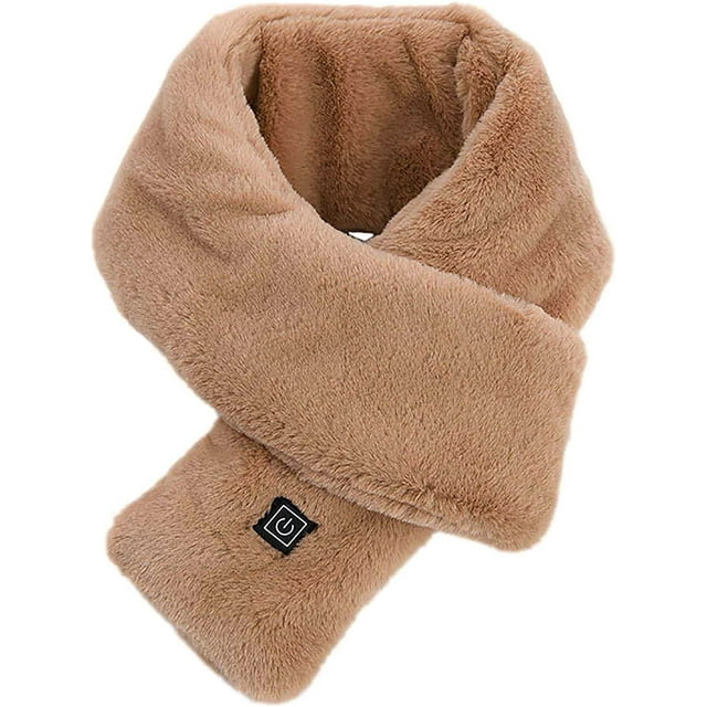 Winter Heating Scarf for Women Men. USB Heated Scarf. Heated Neck Wrap ...