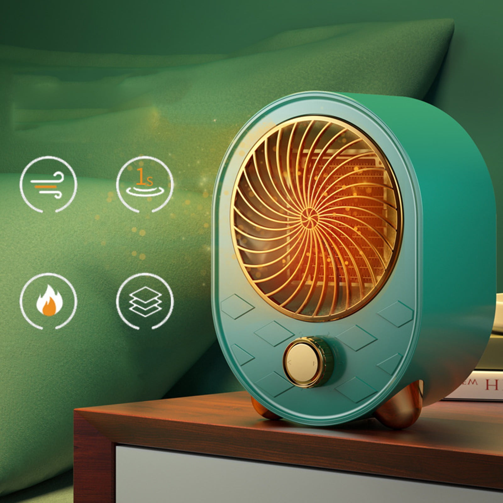 Winter High Efficiency Quick Heat Home Convenient Portable Mini Heater ...