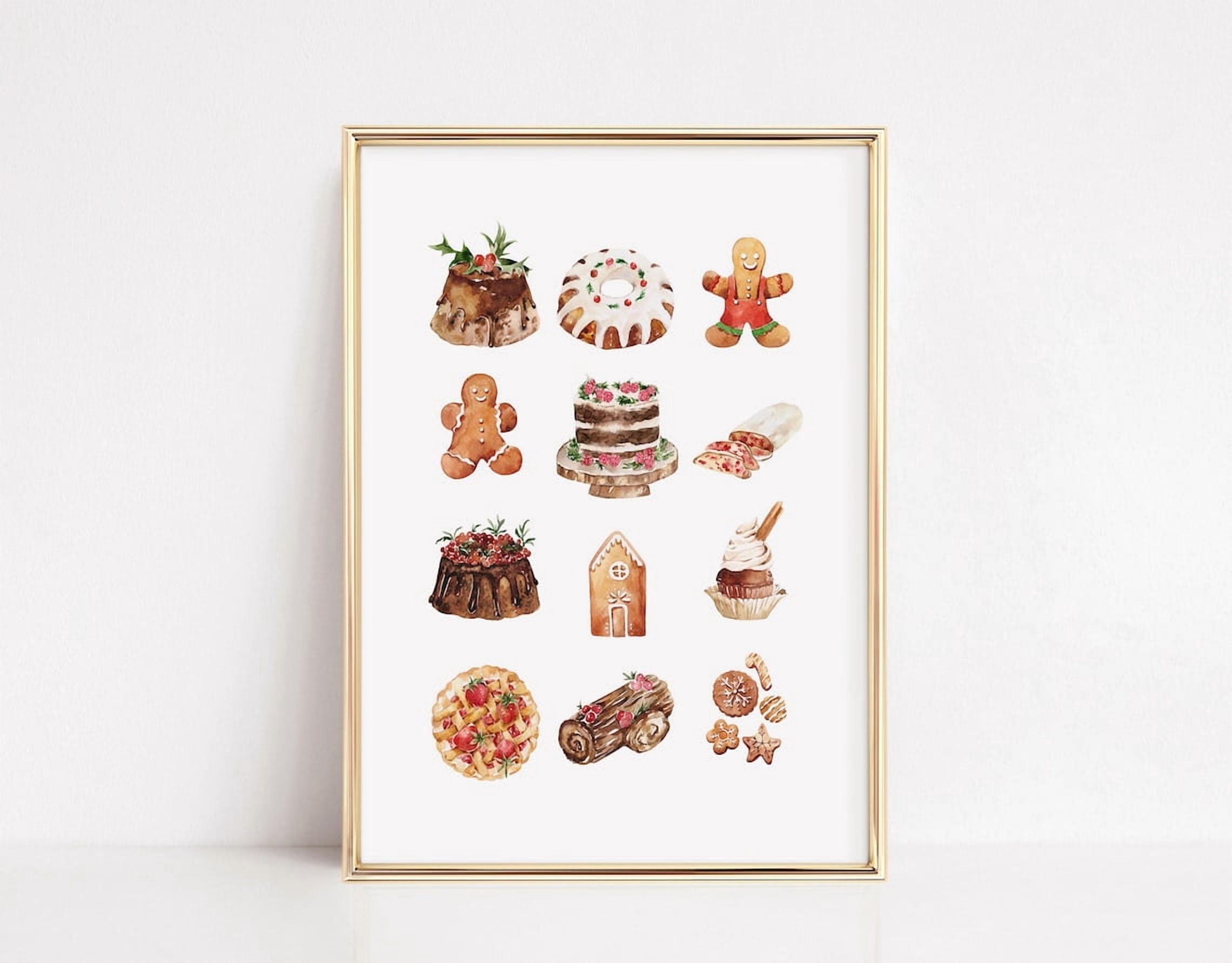 Winter Holiday Wall Art Rustic Xmas Decorations, Farmhouse Winter ...