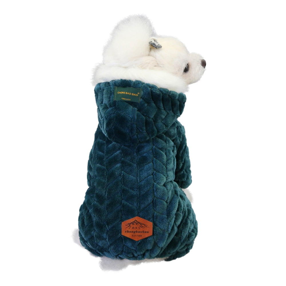 Winter Hooded Dog Coat Warm Puppy Down Jacket, Lightweight Outdoor ...