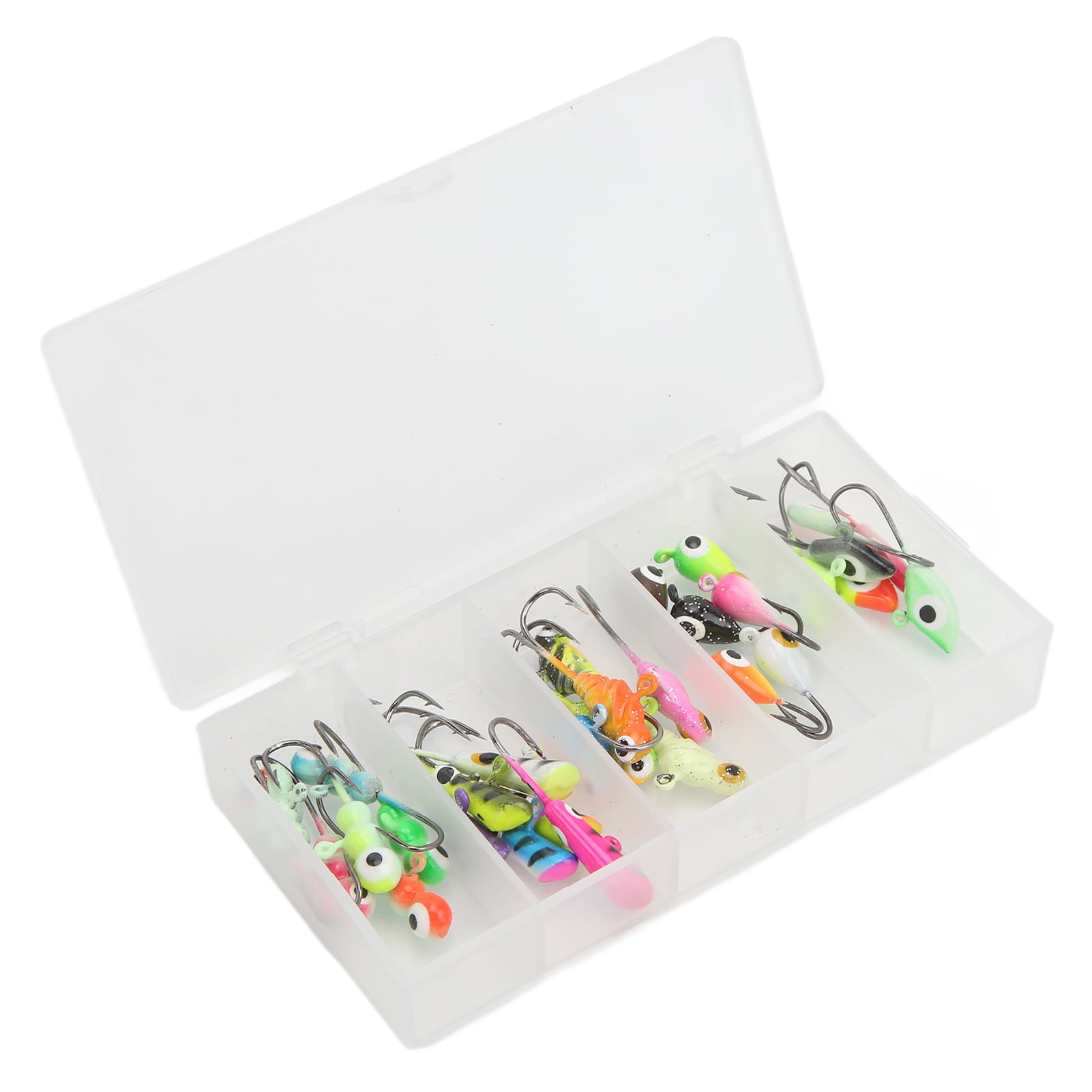 Winter Ice Fishing Lure Jigs Artificial Small Ice Fishing Hook Mini ...