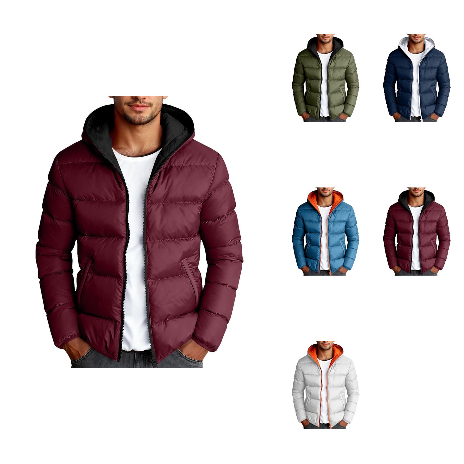 Winter Insulated Coat For Cold Weather With Durable Exterior And Warm ...
