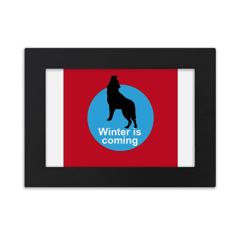 Winter Is Cong Art Deco Fashion Desktop Photo Frame Ornaments Picture ...