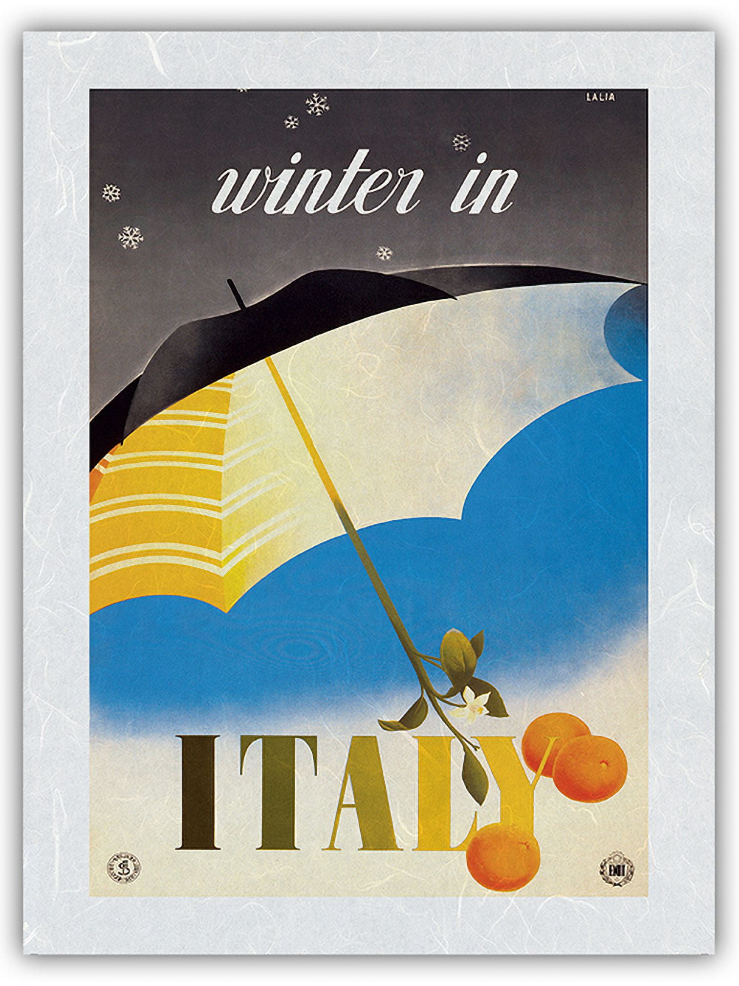 Winter in Italy - Italian Tarocco Blood Oranges under an Umbrella ...