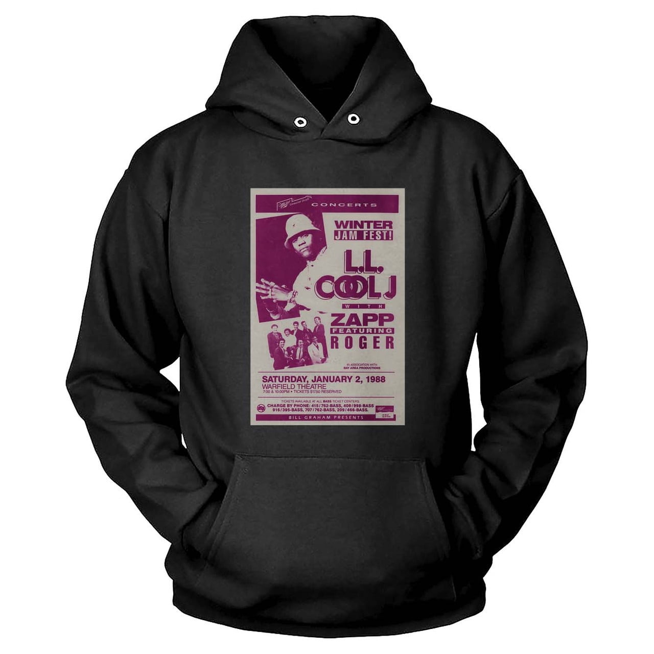 Winter Jam Fest 1988 Concert Hoodie - A Retro Tribute to a Legendary ...