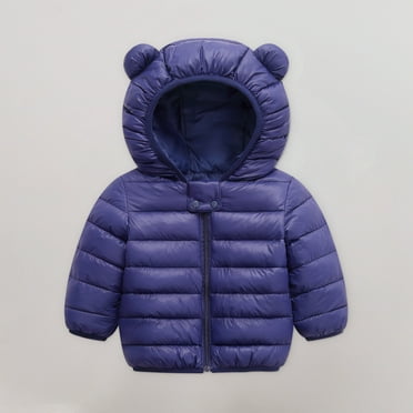 Child Baby Boys Winter Coat Fleece Jacket Hooded Jacket for Baby Girls ...