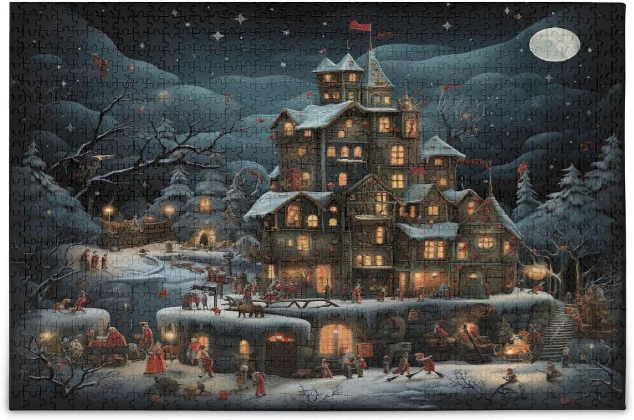 Winter Landscape Jigsaw Puzzles 1000 PiecesPuzzles for Adults Family ...