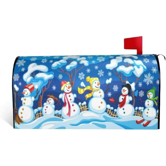 Snowman Mailbox Cover