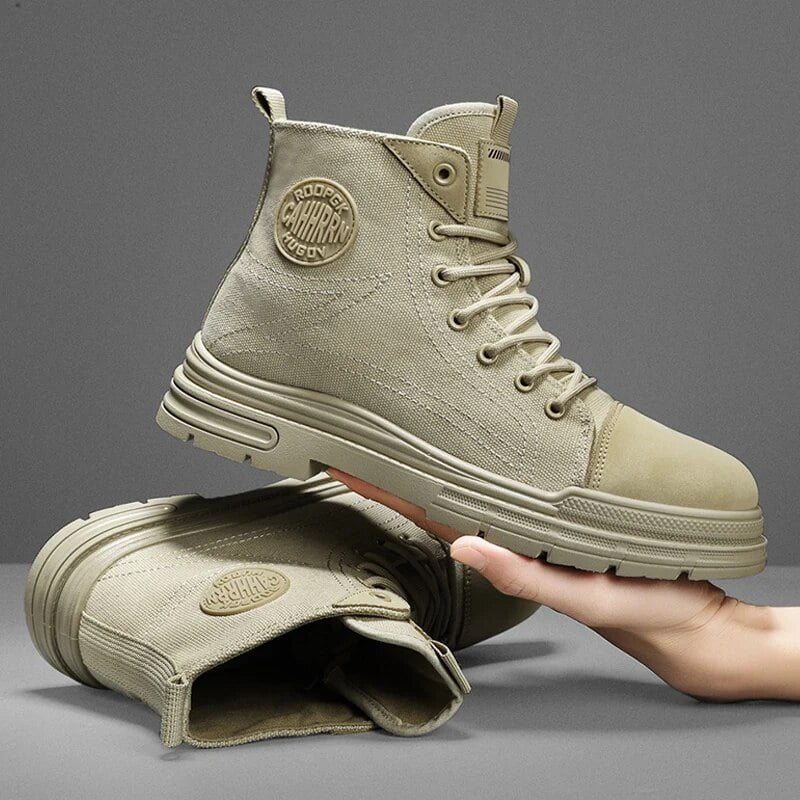 Winter Men Boots Casual Shoes Leather Designer Luxury Ankle Platform ...