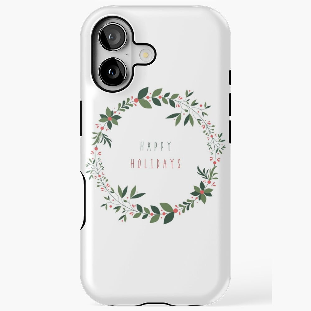 Winter Message Holiday Friendly Script Lettering with iPhone 17 to 11 ...