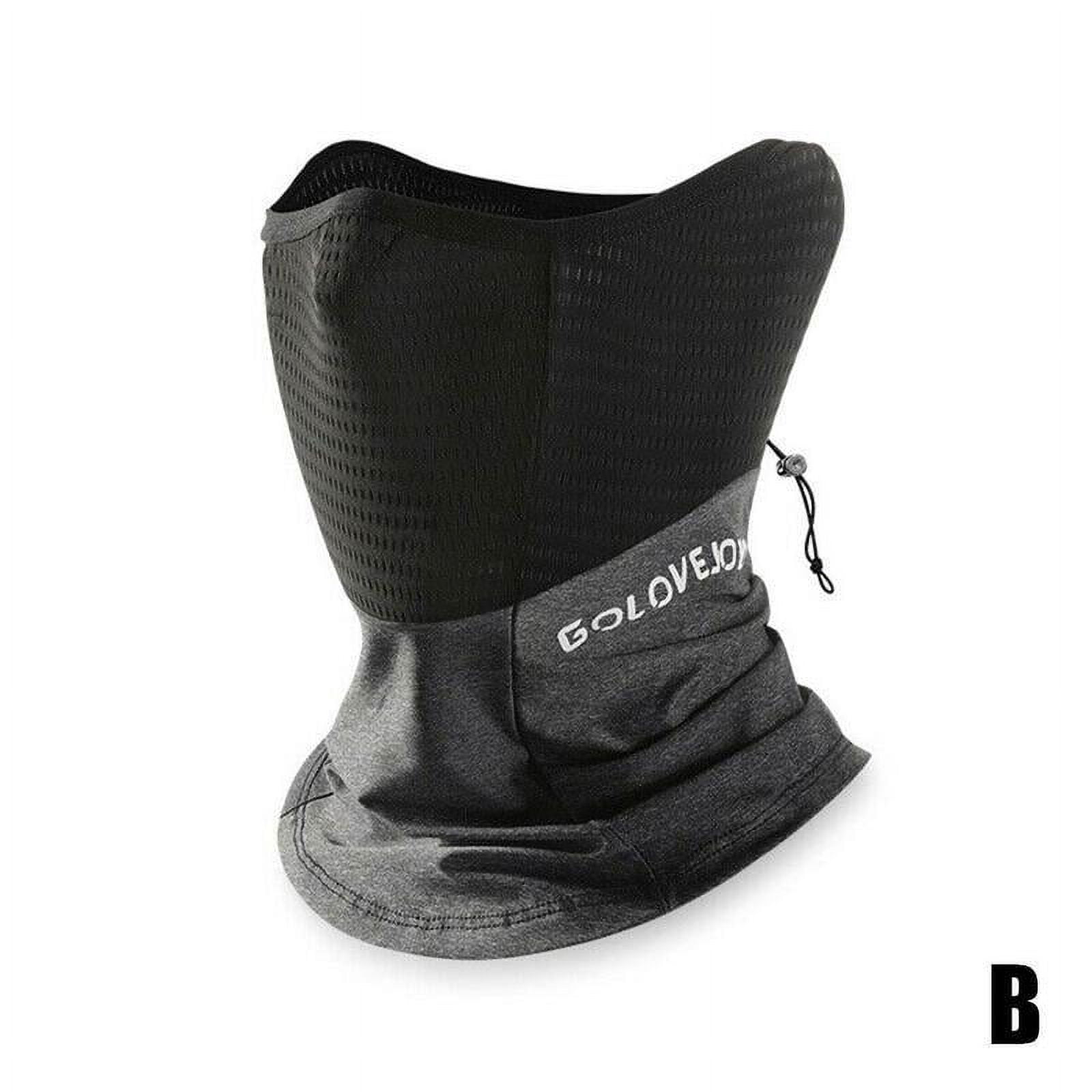 Winter Neck Warmer Bandana Tube Scarf Fleece Pipe Half Face Mask Sports ...