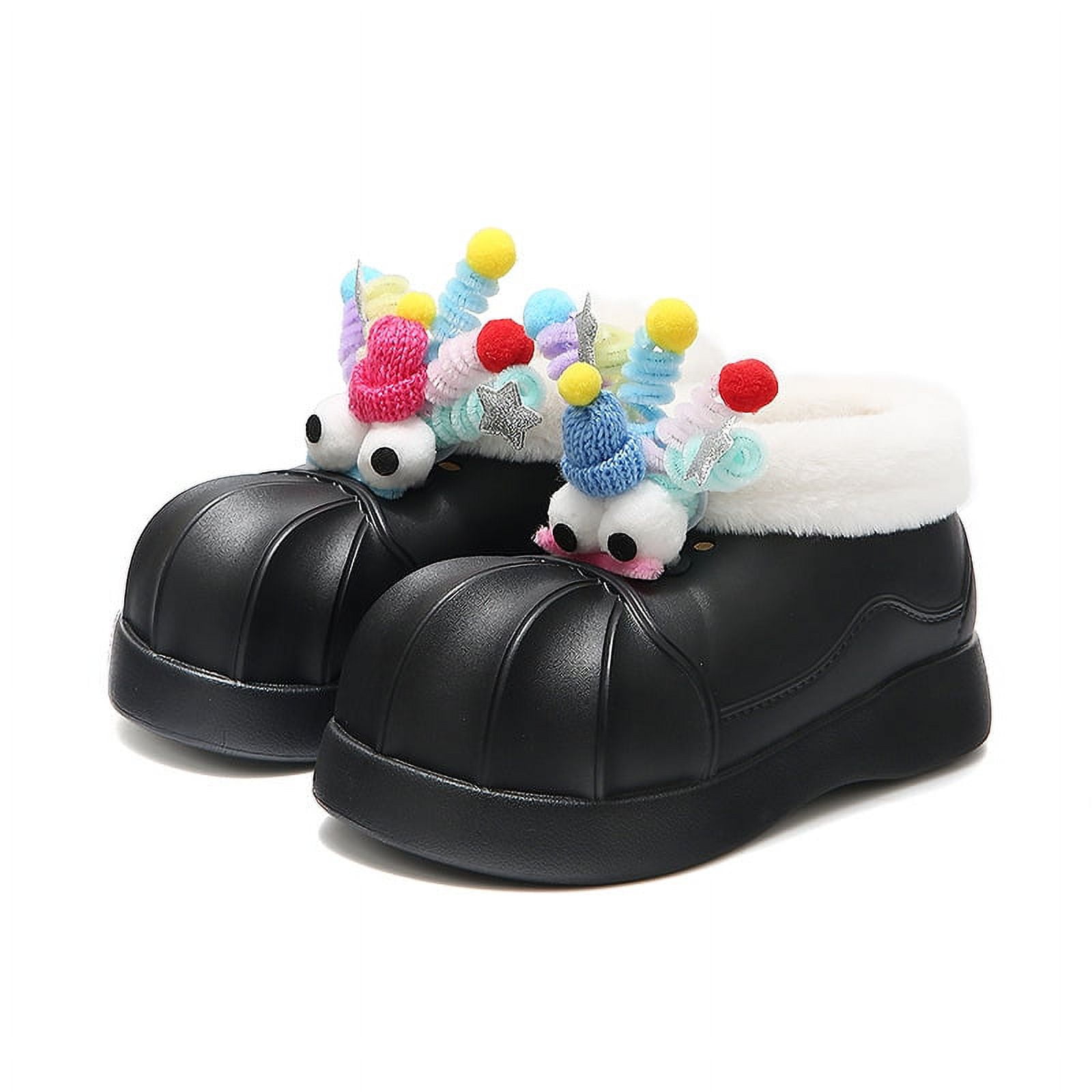 Winter New Warm Plush Cotton Boots, DIY Accessories with Medium Thick ...