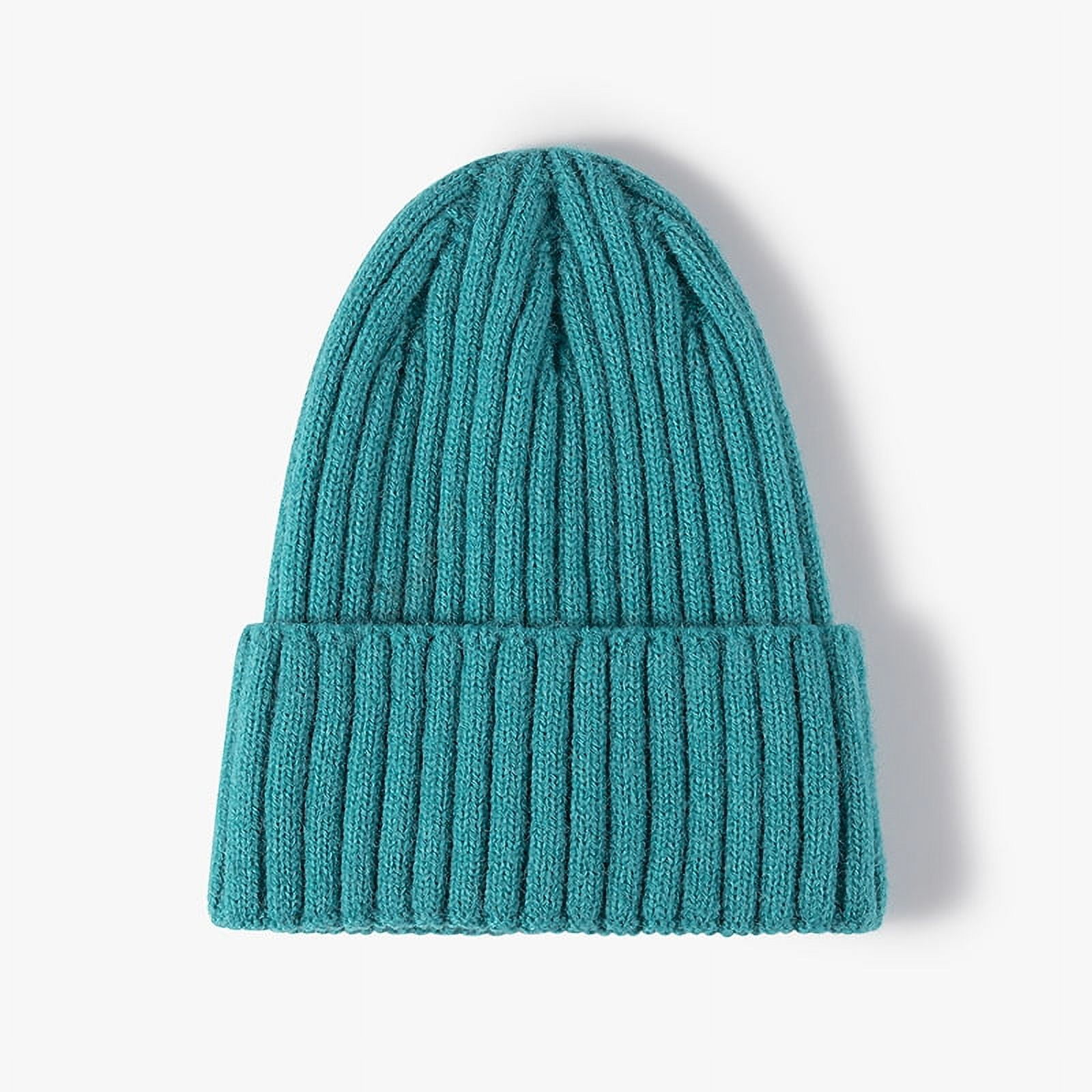 Winter Outdoor Eaves Joker Pointed Knit Hat Women Go Shopping In Autumn ...